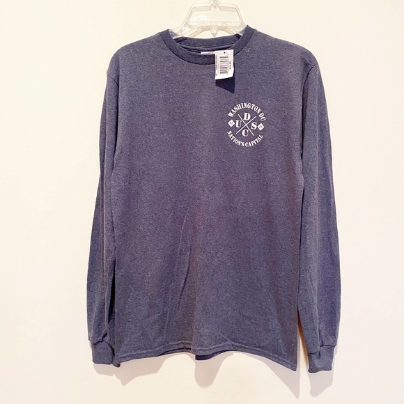 Delta | Shirts | Nwt Washington Dc Long Sleeve Cotton Tee Shirt | Poshmark